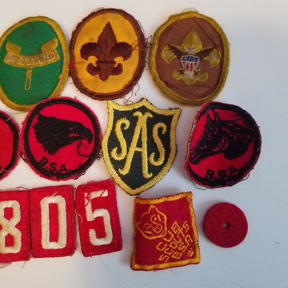 BSA | Other | Lot Of 96s Bsa Boy Scouts Rank Troop Badges Patches ...